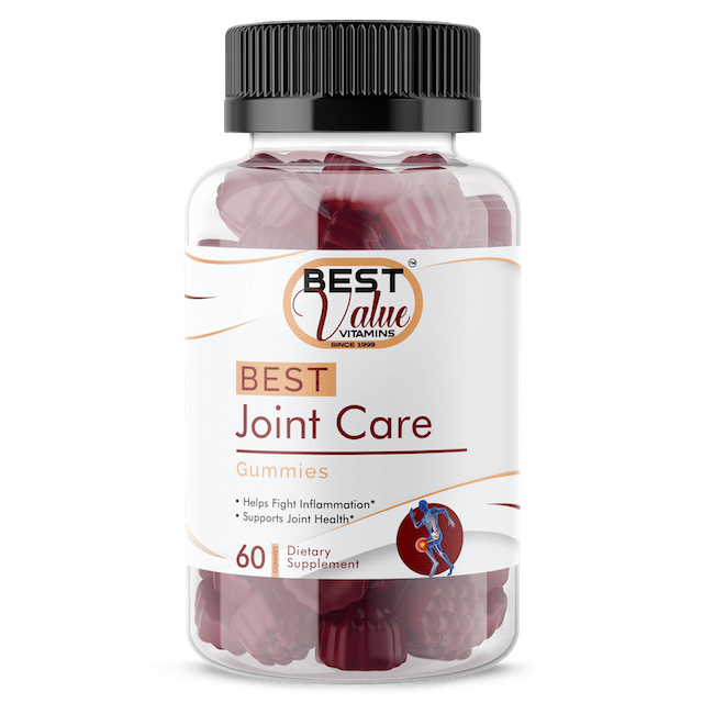 Joint Care Gummies (Raspberry Flavor) - Best Value Vitamins